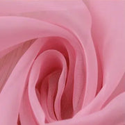 Window sheer, pink color set of 2 pieces. - BusDeals WINDOW SHEER